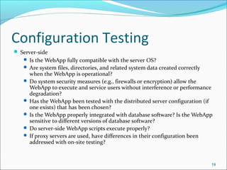 Testing webapps | PPT