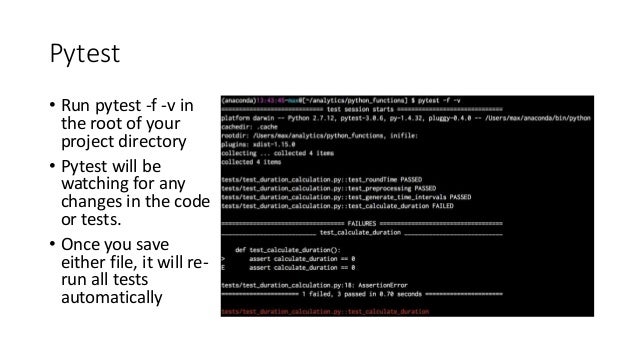 Testing With Python Pytest And Vim