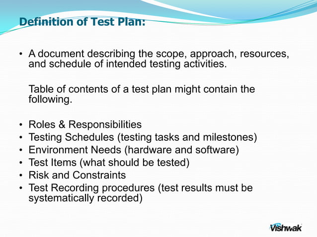 Strategies For Software Test Documentation | PPT