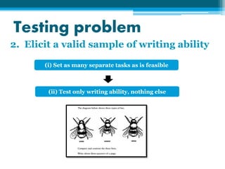 Testing writing | PPTX