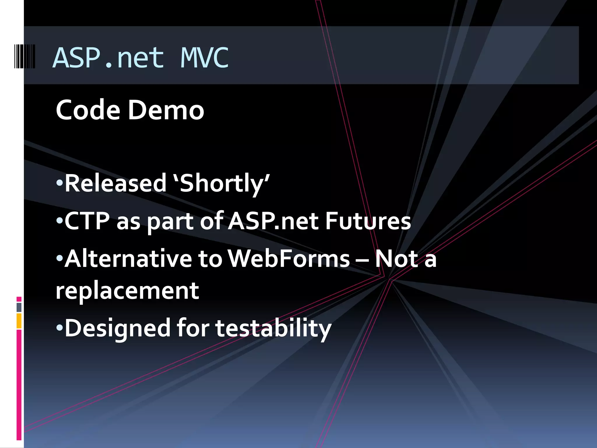Testing your applications with mbunit | PPT