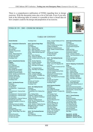 Testing Your Own Emergency Plans | PDF