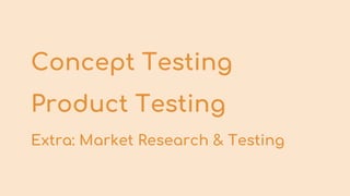 Testing Your Product | PDF