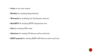 Test Strategies in Microservices | PPTX