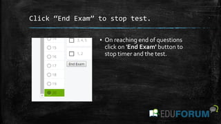 Test instructions | PPTX