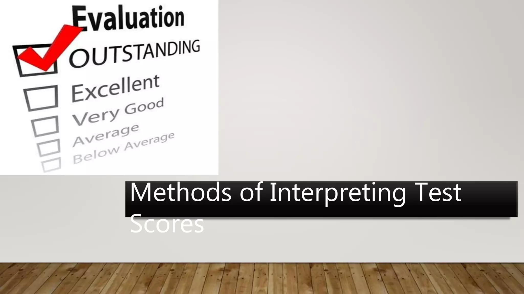 Test interpretation | PPTX