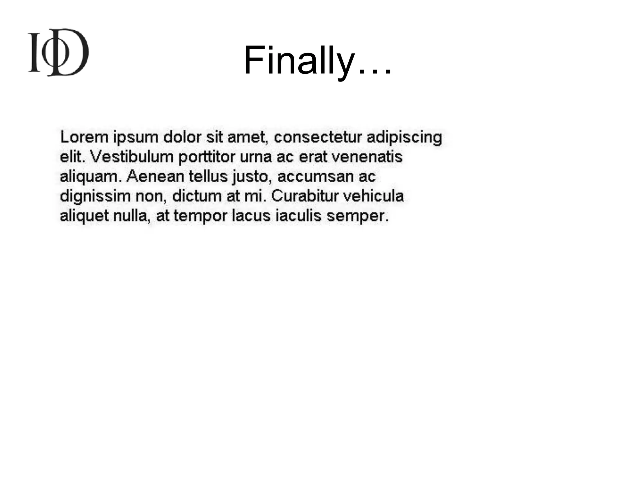 IoD Student Presentation | PPTX