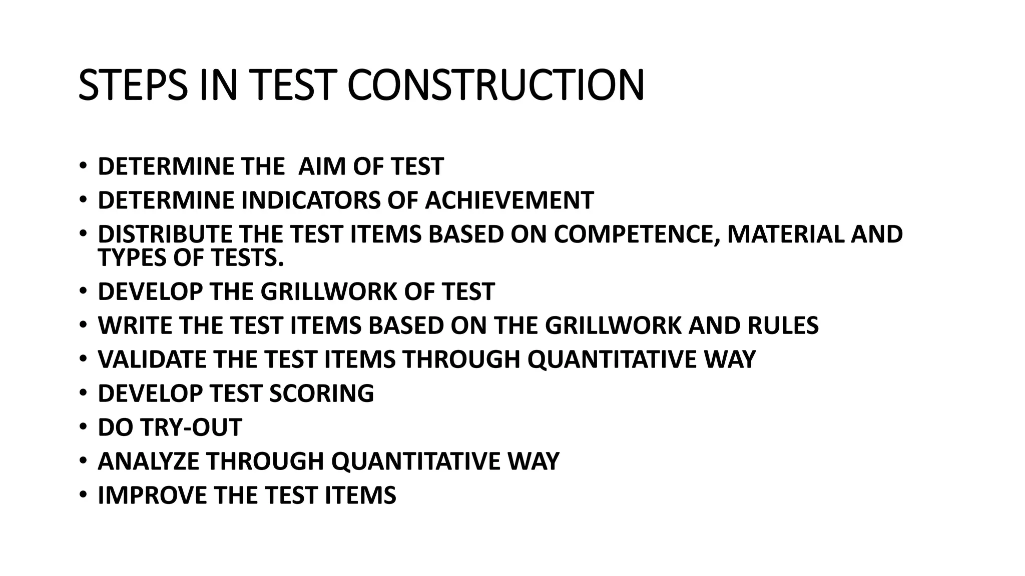 Test item analysis | PPTX