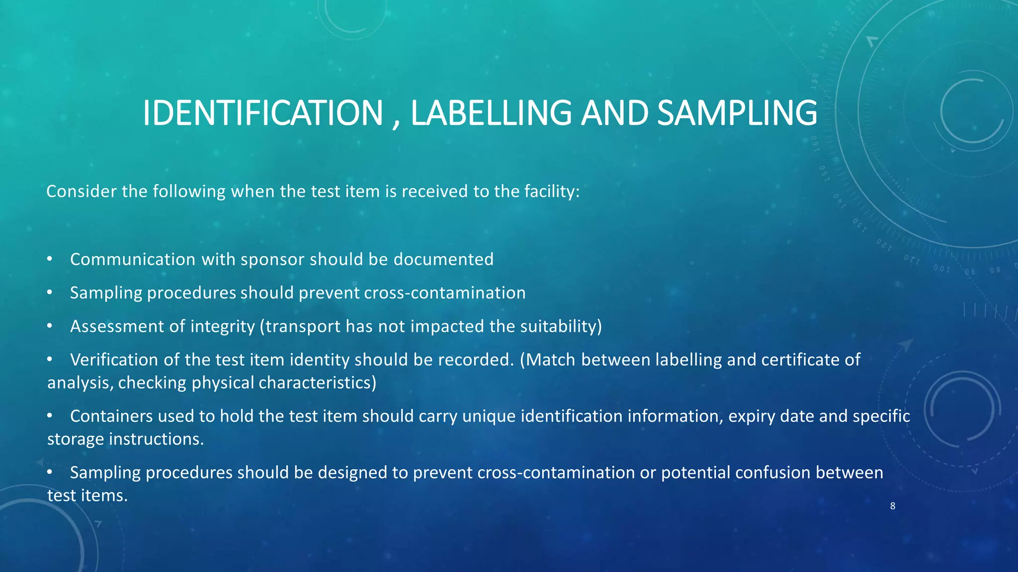 Test item characterization | PPTX