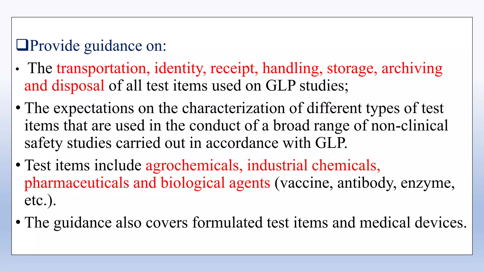 TEST ITEM CHARACTERIZATION IN REGULATORY TOXICOLOGY STUDIES.pptx TEST ITEM CHARACTERIZATION IN REGULATORY TOXICOLOGY STUDIES.pptx