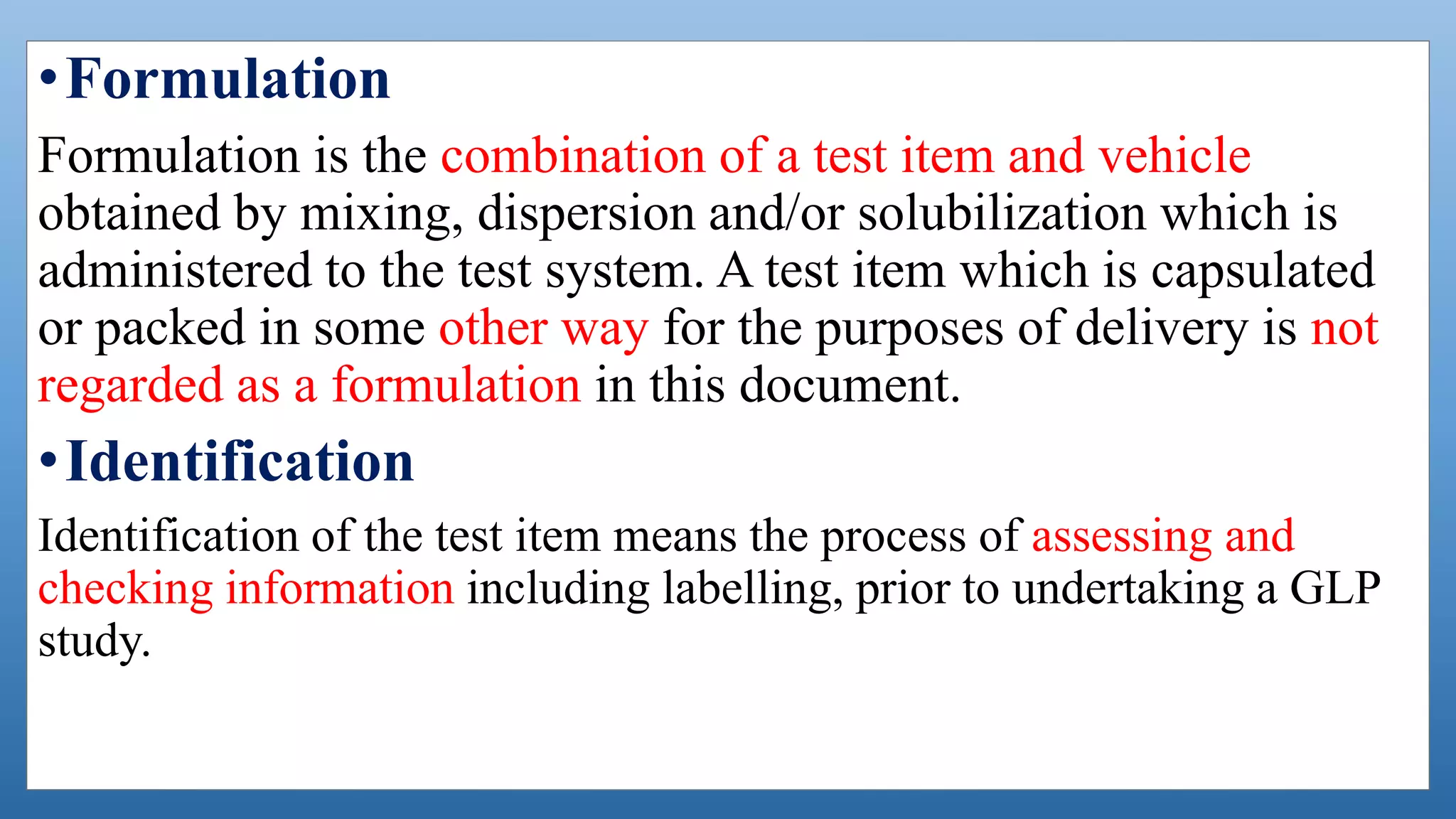 TEST ITEM CHARACTERIZATION IN REGULATORY TOXICOLOGY STUDIES.pptx TEST ITEM CHARACTERIZATION IN REGULATORY TOXICOLOGY STUDIES.pptx