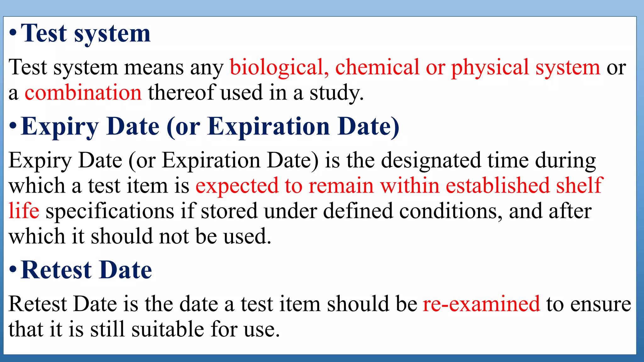 TEST ITEM CHARACTERIZATION IN REGULATORY TOXICOLOGY STUDIES.pptx TEST ITEM CHARACTERIZATION IN REGULATORY TOXICOLOGY STUDIES.pptx