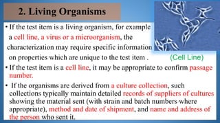 TEST ITEM CHARACTERIZATION IN REGULATORY TOXICOLOGY STUDIES.pptx