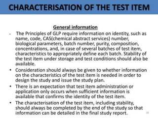 test Item Charecterization importance in Toxicology.pptx