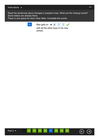 B1 Unit 7 Progress Test | PDF