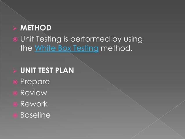 Test levels | PPT