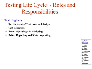 Test Life Cycle | PPT