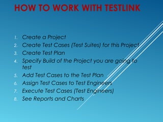 TestLink introduction | PPT
