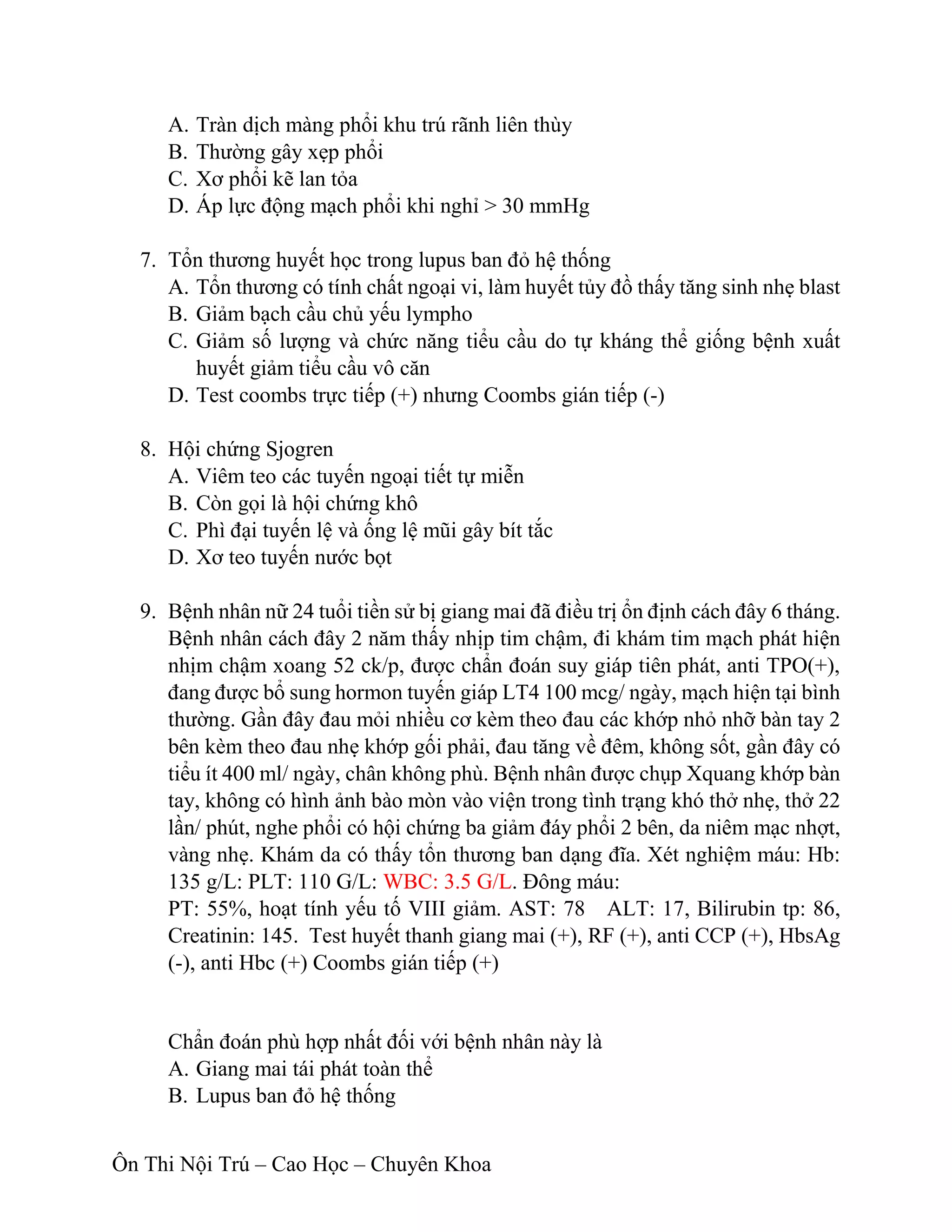 TEST LUPUS BAN ĐỎ HỆ THỐNG - BSNT Nguyễn Huy Thông - Hoàng Đức Thành.pdf