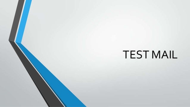 Test Mail test-mail