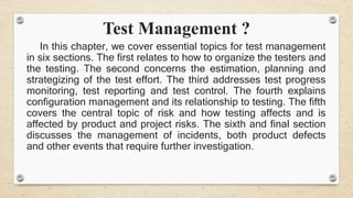 Test management | PPTX