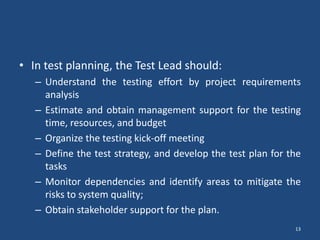 -Test management.pptx | Educational Assessment | Education