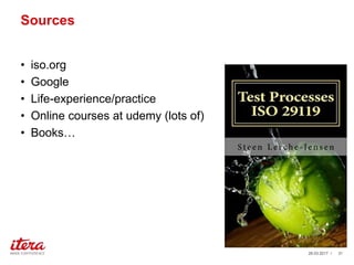 Test management with iso 29119 building up an efficient test process | PPTX