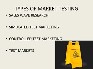 Test marketing techniques | PPTX