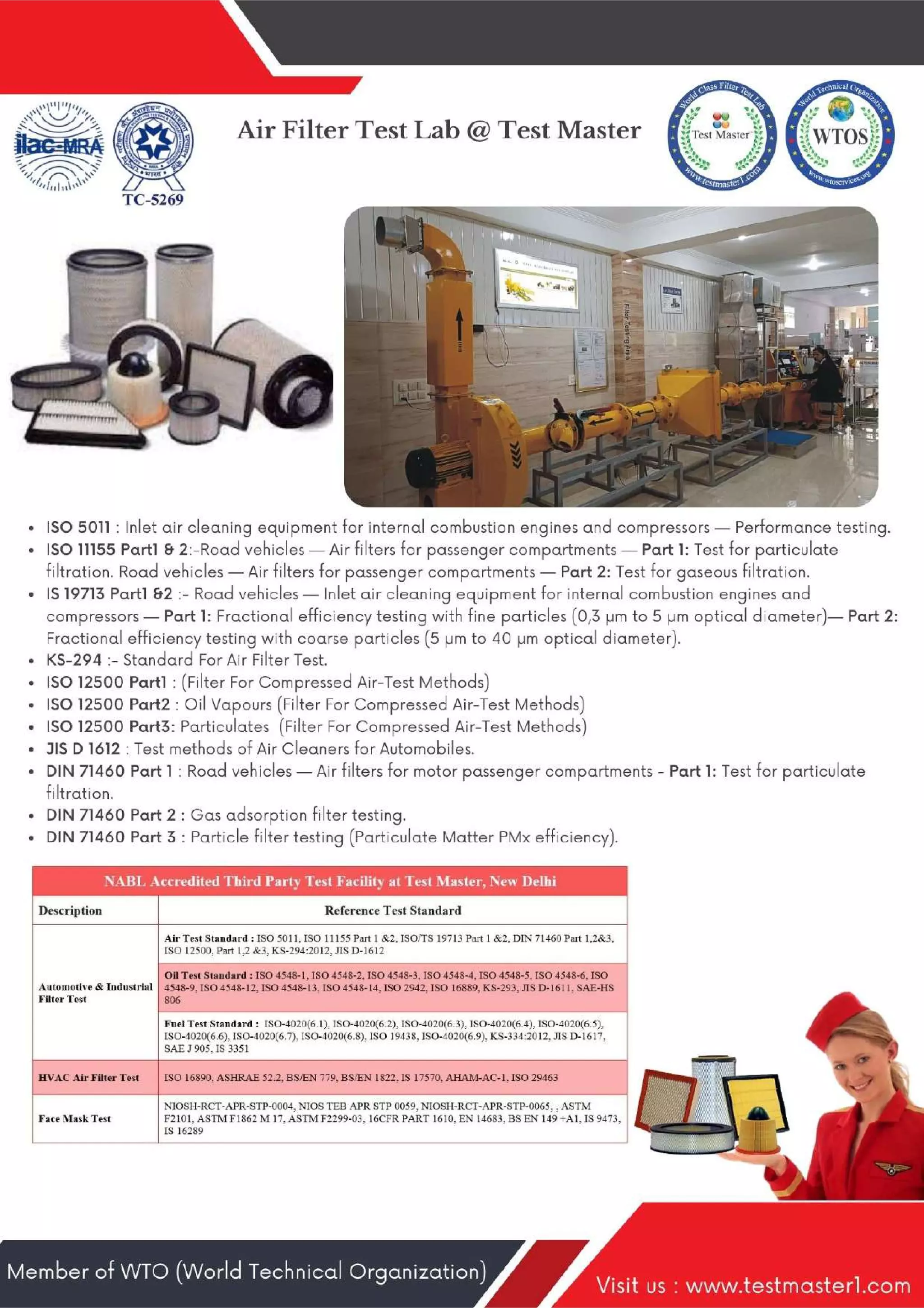 Test Master Air Page | PDF