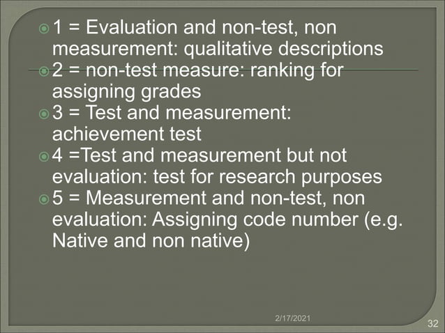 TEST,MEASUREMENT AND EVALUATION RECORD PREPARATION | PPT | Standardized ...