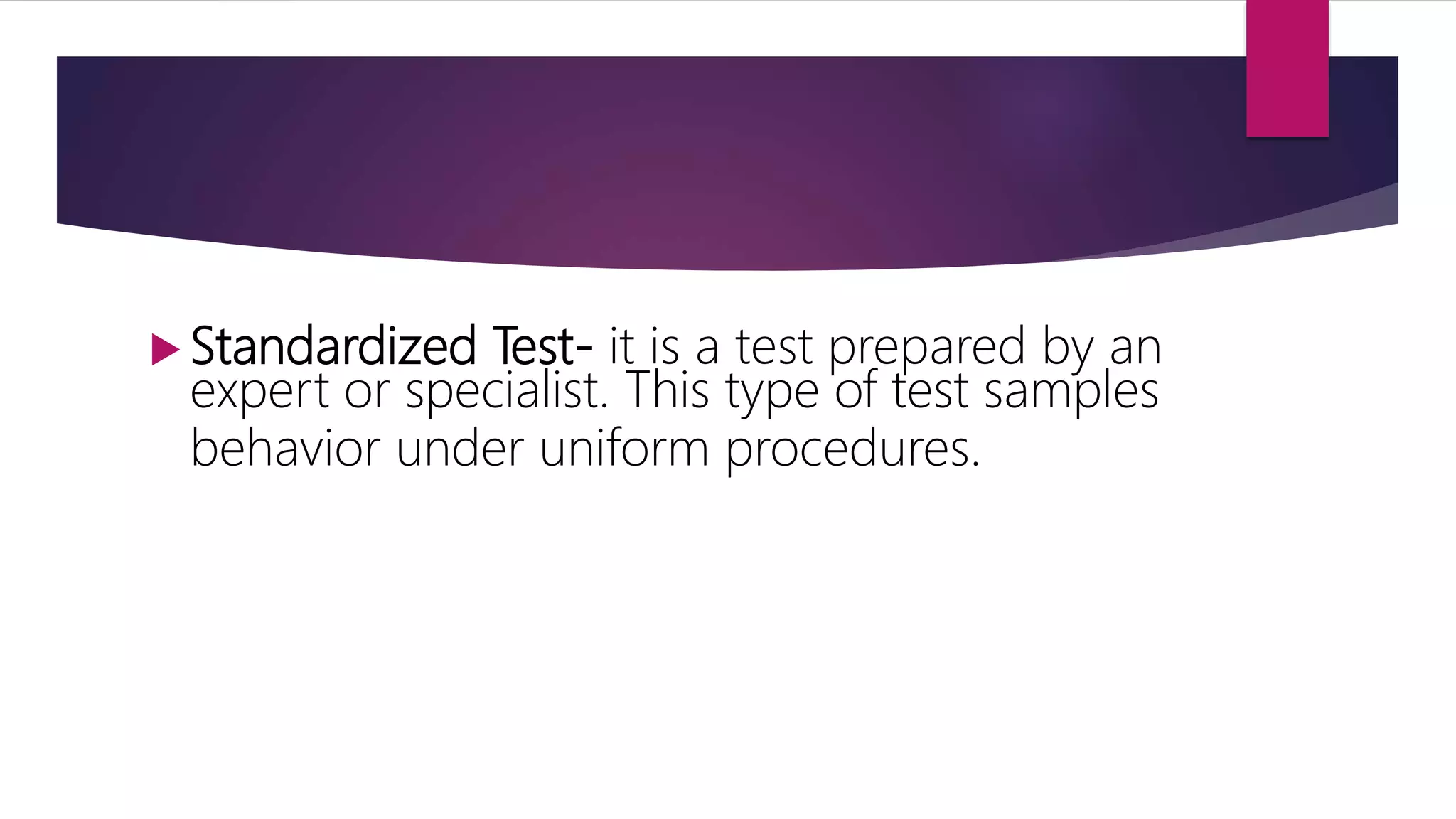 Test, measurement, assessment & evaluation | PPTX