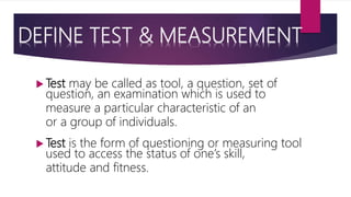 Testmeasurementassessmentevaluation 1709261508071 | PDF | Standardized ...