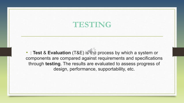 Test, measurement, assessment, evaluation and testing | PPTX ...