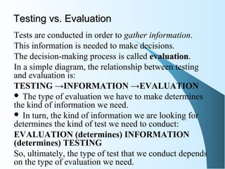 Research Language Testing | PPT