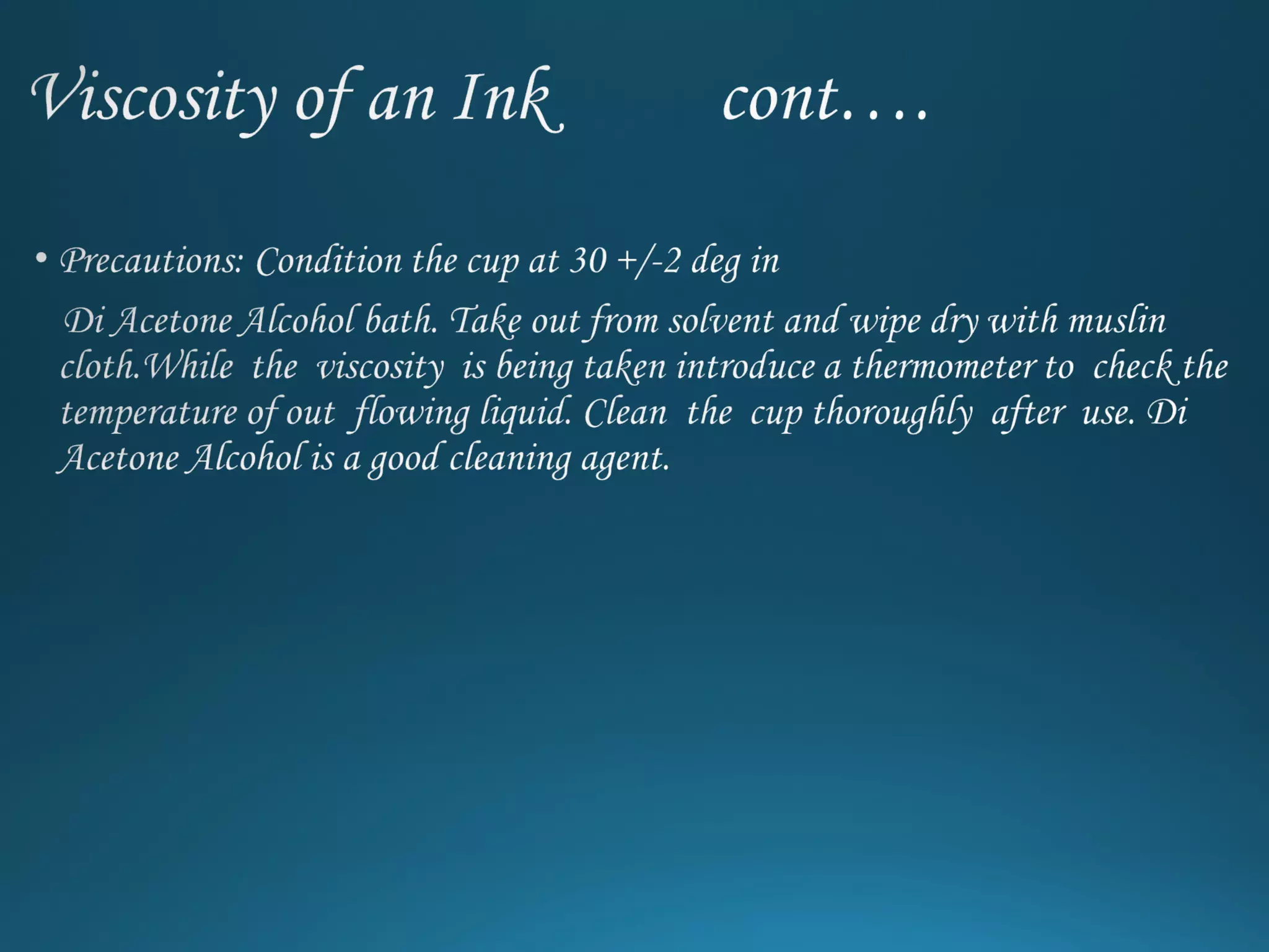 Test methods for ink testing | PPT