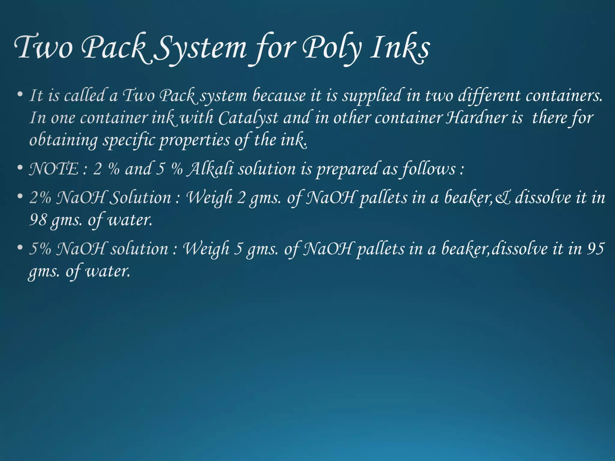 Test methods for ink testing | PPT