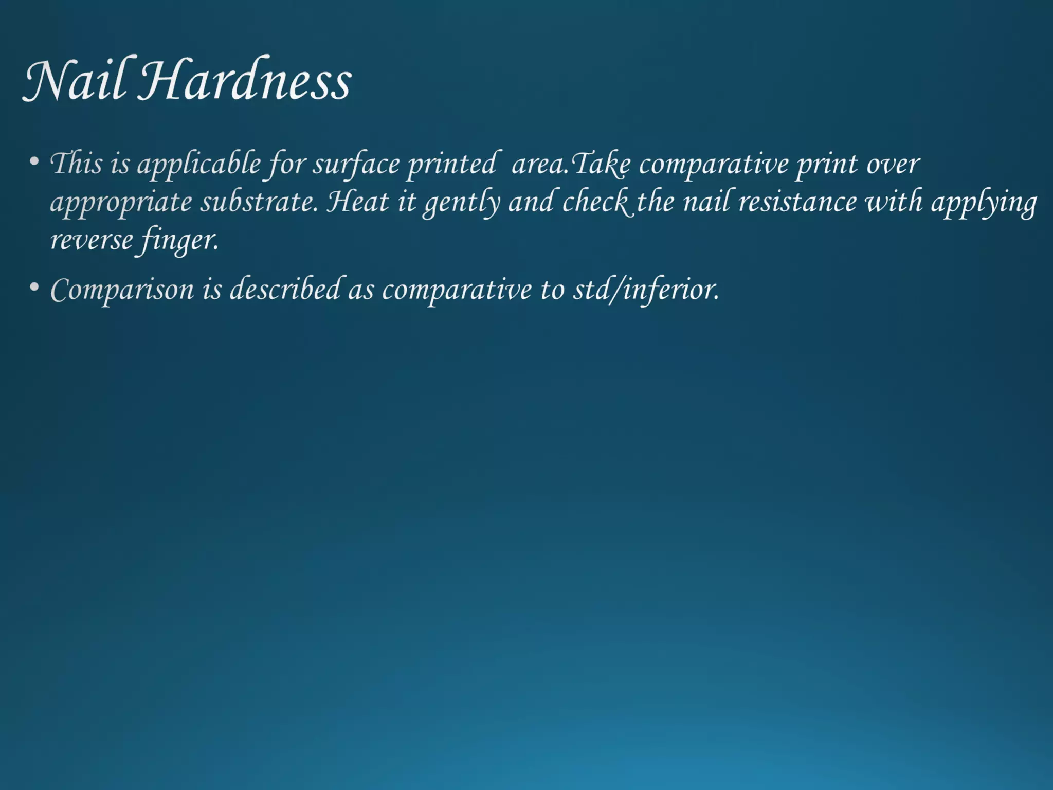 Test methods for ink testing | PPT