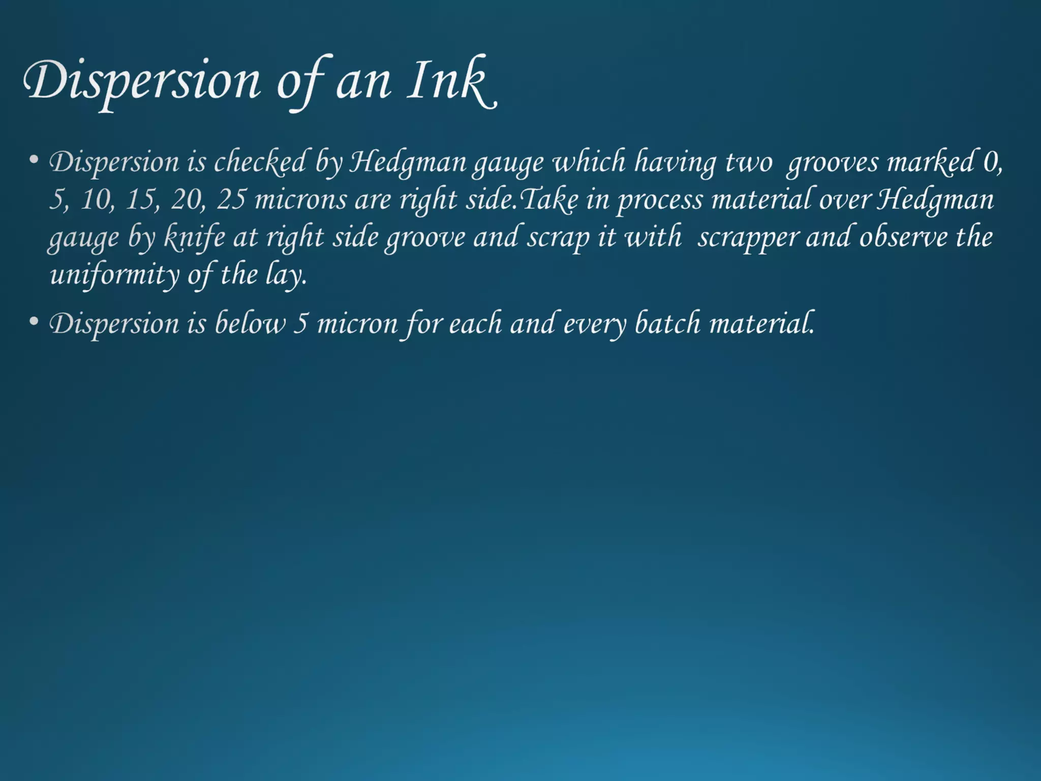 Test methods for ink testing | PPT