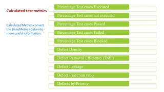 Software Test Metrics and Measurements | PPTX