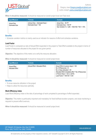 Test Metrics and KPIs | PDF