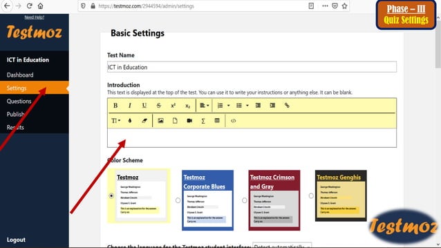 Testmoz - Simple Test Generator - Thiyagu | PDF | Educational ...