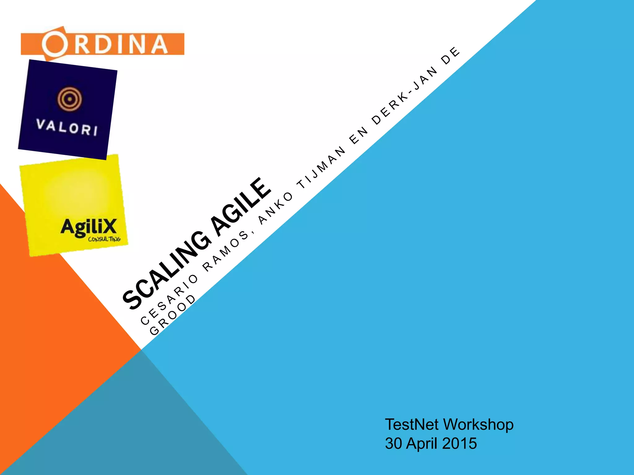 Introduction to Scaling agile and a Subwaymap | PPTX