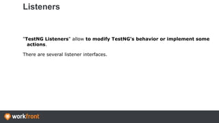 TestNG Framework | PPTX