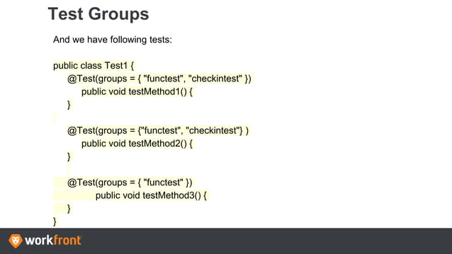 TestNG Framework TestNG Framework