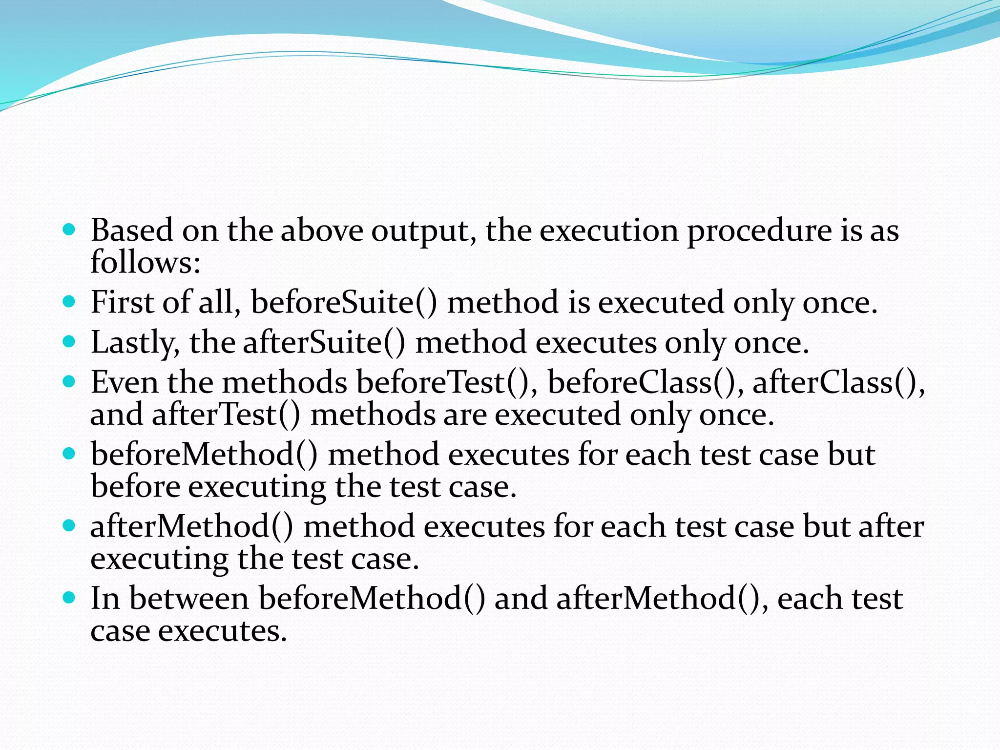 Test ng tutorial | PPT