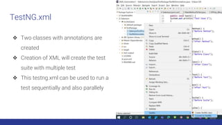 Selenium TestNG | PPTX