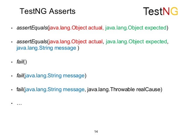 Testng Vs Junit 