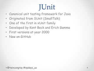 TestNG vs JUnit: cease fire or the end of the war | PPT