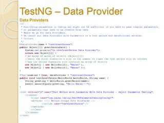 Test NG Framework Complete Walk Through | PPTX