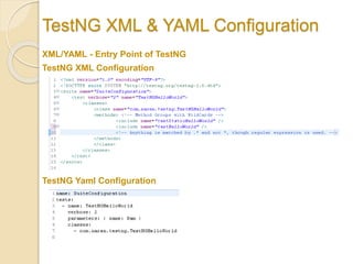 Test NG Framework Complete Walk Through | PPTX